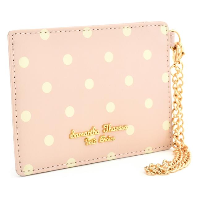 サマンサタバサ パスケース 定期入れ ピンク SamanthaThavasaPetitChoice 22001-20 レディース 婦人 ギフト 定番 彼氏 彼女 プレゼント