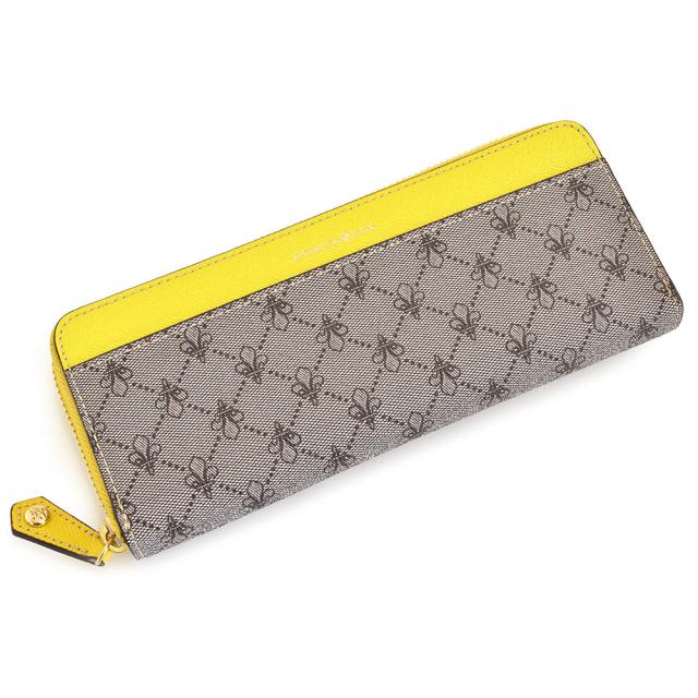 パトリックコックス 財布 長財布 ラウンドファスナー ジャバラ 黄色(イエロー) PATRICK COX pxlw7lt4-70 レディース 婦人 ギフト 定番 彼氏 彼女 プレゼント