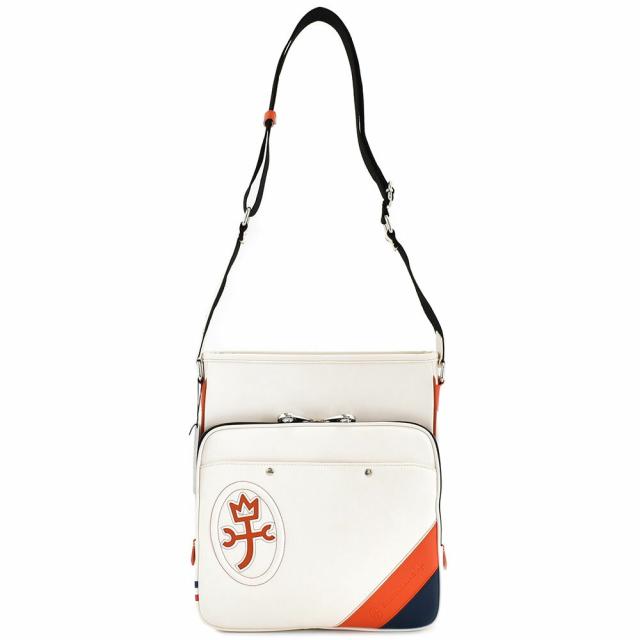 訳あり カステルバジャック バッグ ショルダーバッグ 白(ホワイト) CASTELBAJAC 047113 b メンズ 紳士