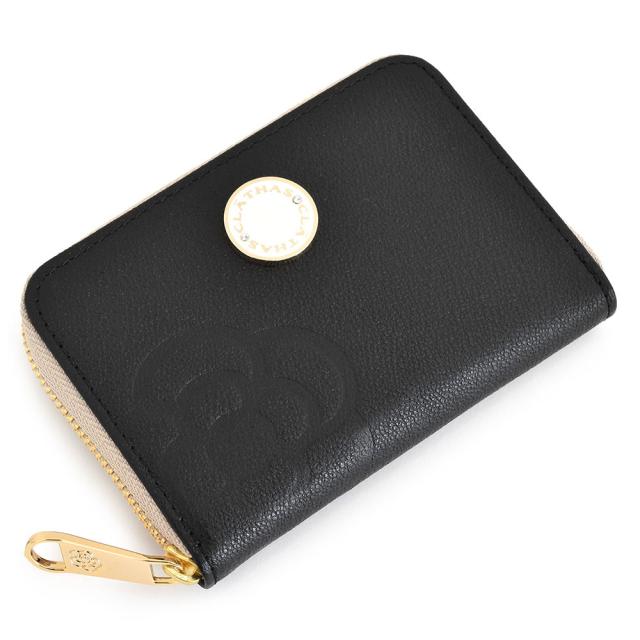 クレイサス 財布 小銭入れ ケース ラウンドファスナー 黒(ブラック) CLATHAS 188403-10 レディース 婦人 ギフト 定番 彼氏 彼女 プレゼント