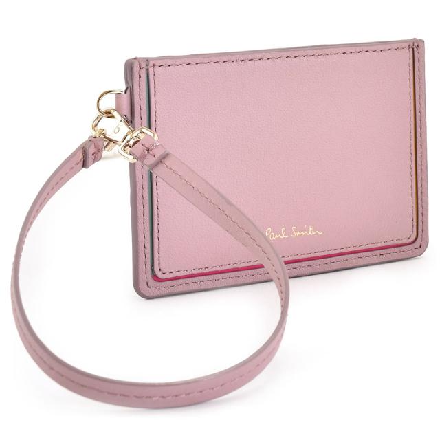 展示品箱なし ポールスミス カードケース パスケース 定期入れ ダスティピンク Paul Smith bpw080-24 レディース 婦人