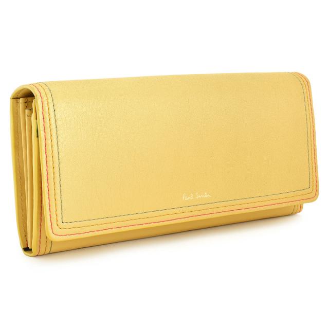 展示品箱なしポールスミス 財布 長財布 黄色(イエロー) Paul Smith pwd616-40 レディース 婦人