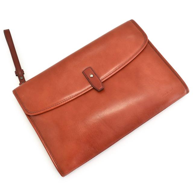 フジタカ バッグ クラッチバッグ 赤(レッド) FUJITAKA 610202 メンズ 紳士 ギフト 定番 彼氏 彼女 プレゼント