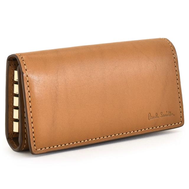 ポールスミス キーケース キャメル Paul Smith psc482-75 メンズ 紳士 ギフト 定番 彼氏 彼女 プレゼント