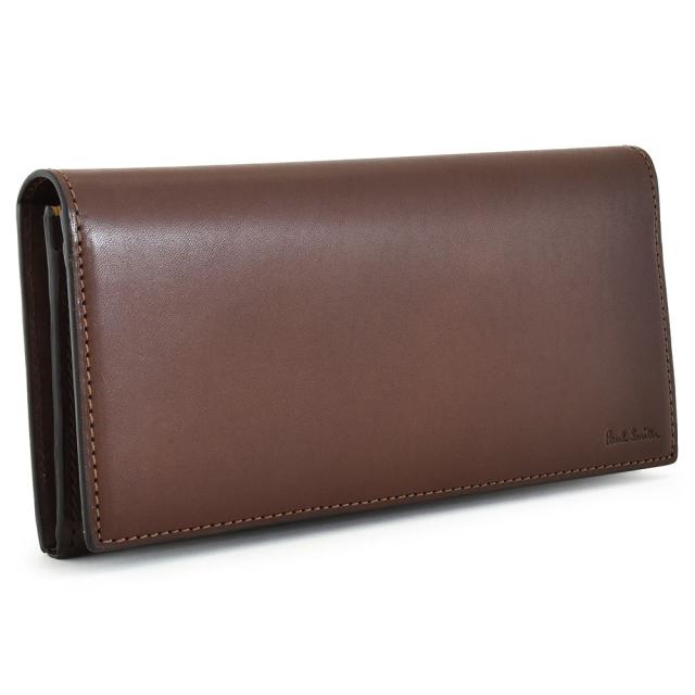 ポールスミス 財布 長財布 チョコ Paul Smith psc486-71 メンズ 紳士 ギフト 定番 彼氏 彼女 プレゼント