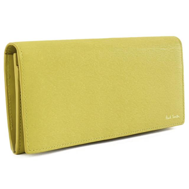 展示品箱なし ポールスミス 財布 長財布 黄色(イエロー) Paul Smith psq014-40 メンズ 紳士
