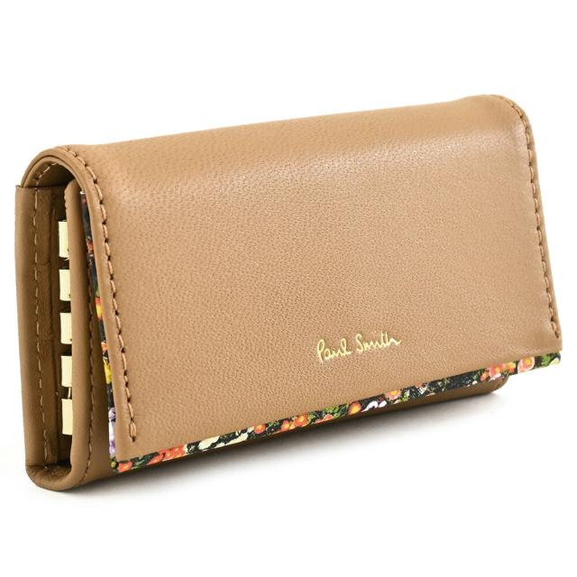 ポールスミス キーケース ベージュ Paul Smith bpw100-90 レディース 婦人 ギフト 定番 彼氏 彼女 プレゼント
