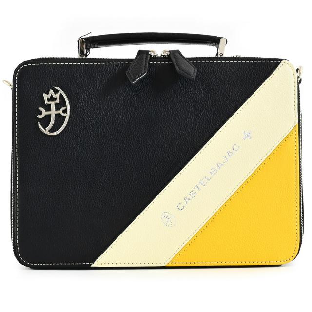 カステルバジャック バッグ ハンドバッグ ショルダーバッグ 2wayバッグ 黒(ブラック) CASTELBAJAC 099222 メンズ レディース 紳士 婦人 ギフト 定番 彼氏 彼女 プレゼント