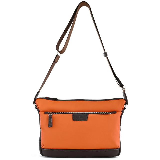 タケオキクチ バッグ ショルダーバッグ オレンジ TAKEOK IKUCHI 722111 メンズ 紳士 ギフト 定番 彼氏 彼女 プレゼント