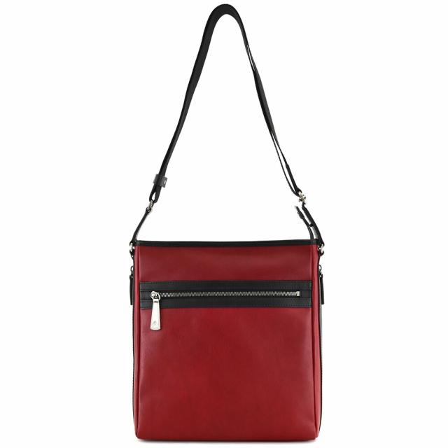 フジタカ バッグ ショルダーバッグ 赤(レッド) FUJITAKA 045152 メンズ 紳士 ギフト 定番 彼氏 彼女 プレゼント