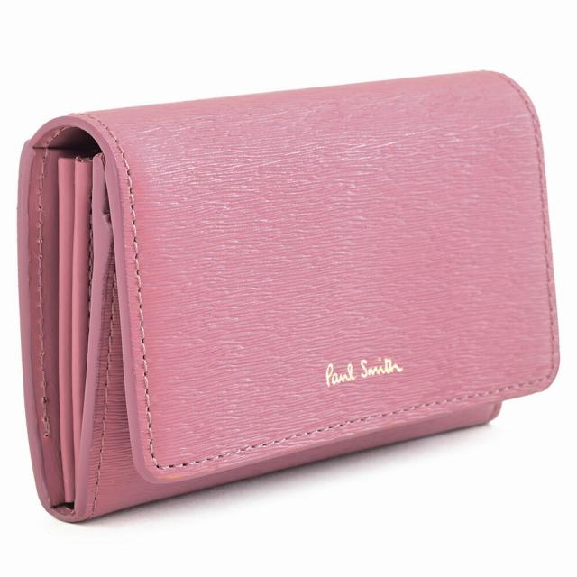 ポールスミス 名刺入れ カードケース ライラック Paul Smith pwd822-33 レディース 婦人 ギフト 定番 彼氏 彼女 プレゼント