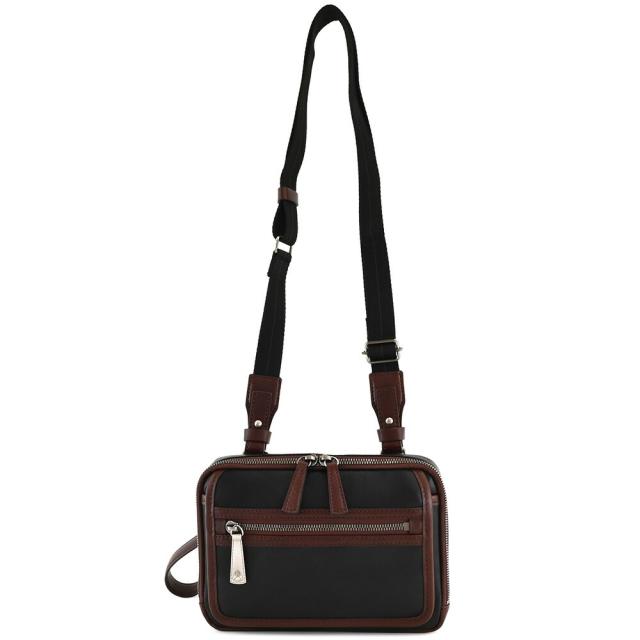 フジタカ バッグ ショルダーバッグ セカンドバッグ ハンディポーチ 黒(ブラック) FUJITAKA 045251 メンズ 紳士 ギフト 定番 彼氏 彼女 プレゼント