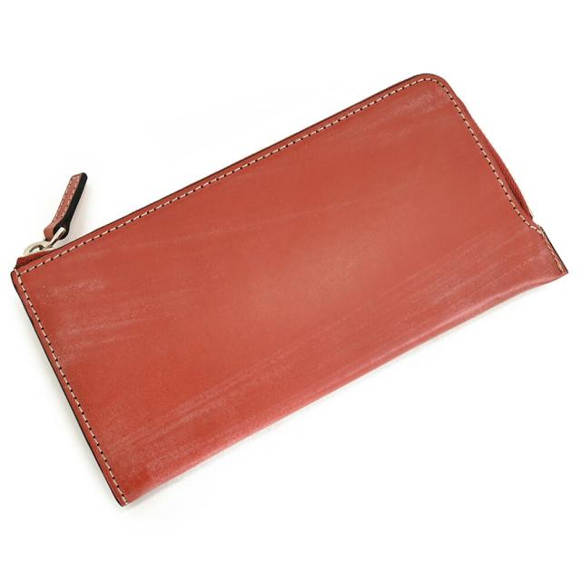 イズイット 財布 長財布 L字ファスナー オレンジ IS/IT 959605 メンズ 紳士 ギフト 定番 彼氏 彼女 プレゼント