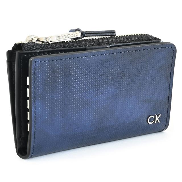 カルバンクライン キーケース L字ファスナー 紺(ネイビー) CK   818622 メンズ 紳士 ギフト 定番 彼氏 彼女 プレゼント