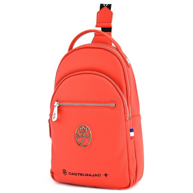 カステルバジャック バッグ ワンショルダーバッグ ボディーバッグ 赤(レッド) CASTELBAJAC 026922 メンズ 紳士 ギフト 定番 彼氏 彼女 プレゼント