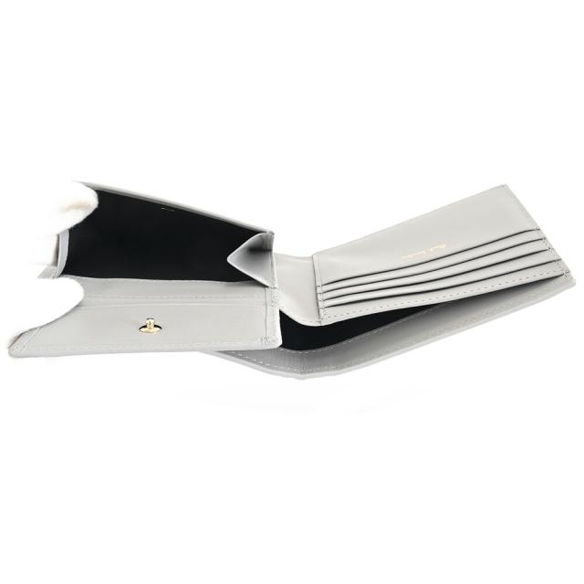 ポールスミス 財布 二つ折り財布 灰(グレー) Paul Smith bps272-13 メンズ 紳士 ギフト 定番 彼氏 彼女 プレゼント