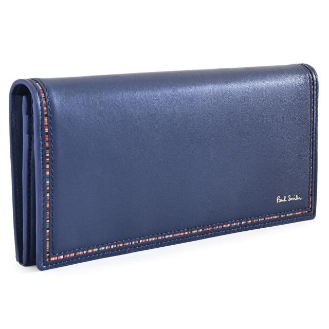展示品箱なし ポールスミス 財布 長財布 青(ブルー) Paul Smith bps273-30 メンズ 紳士