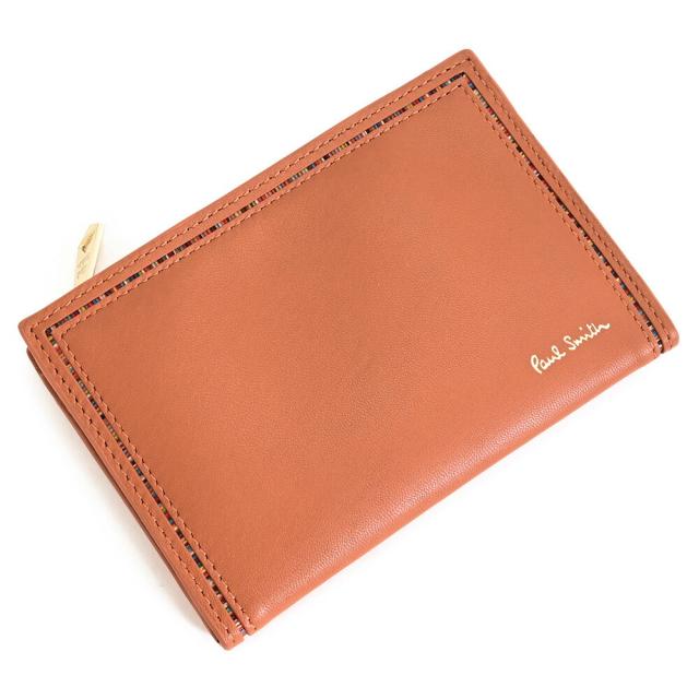 ポールスミス フラグメントケース ケース カードケース L字ファスナー レンガ Paul Smith bps274-22 メンズ 紳士 ギフト 定番 彼氏 彼女 プレゼント