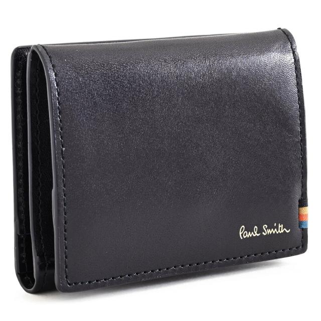 ポールスミス 財布 小銭入れ ケース 二つ折り 紺(ネイビー) Paul Smith psc830-30 メンズ 紳士 ギフト 定番 彼氏 彼女 プレゼント