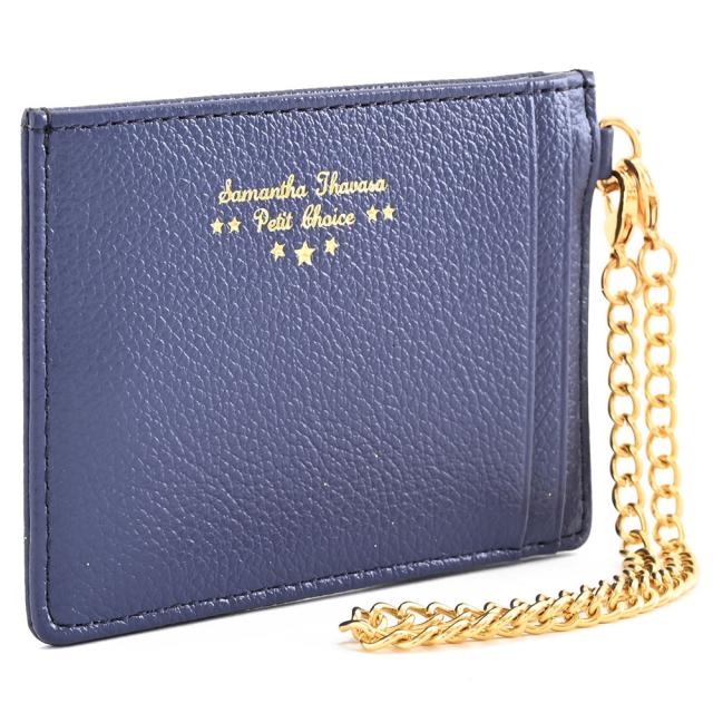 サマンサタバサ パスケース 定期入れ 紺(ネイビー) SamanthaThavasaPetitChoice 60181-80 レディース 婦人 ギフト 定番 彼氏 彼女 プレゼント