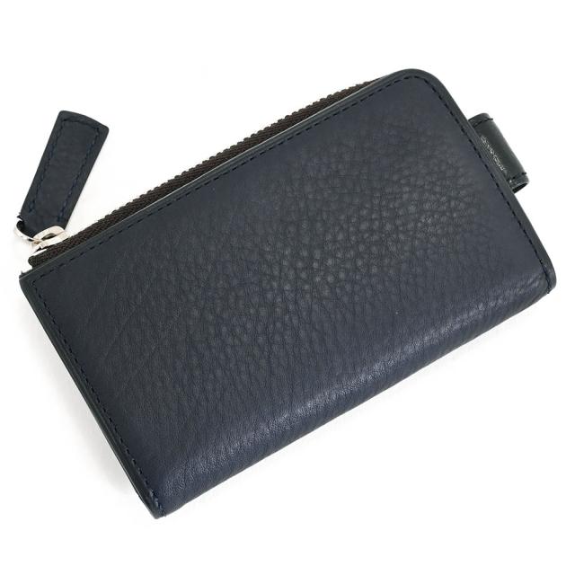 フジタカ キーケース ケース L字ファスナー インクブルー FUJITAKA 618609 メンズ 紳士 ギフト 定番 彼氏 彼女 プレゼント