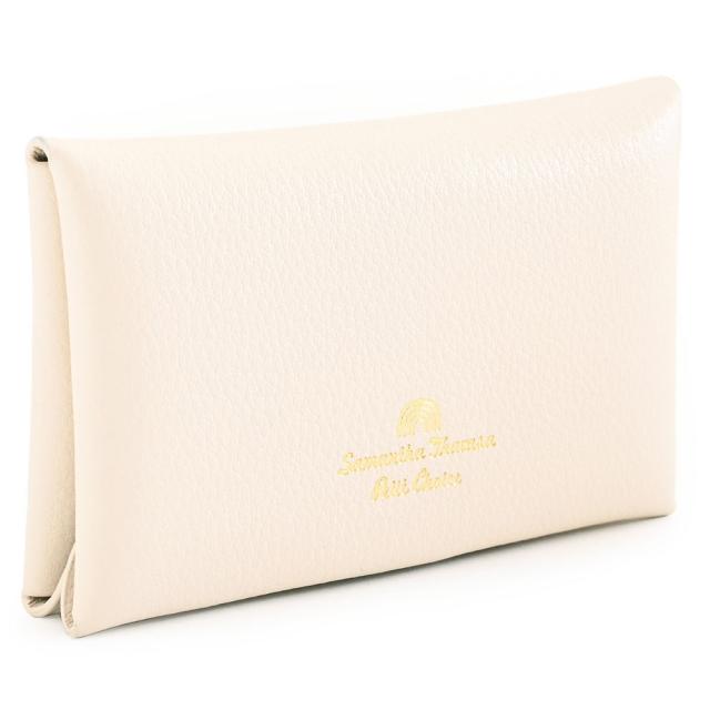 サマンサタバサ 名刺入れ カードケース ベージュ SamanthaThavasaPetitChoice 80352-41 レディース 婦人 ギフト 定番 彼氏 彼女 プレゼント