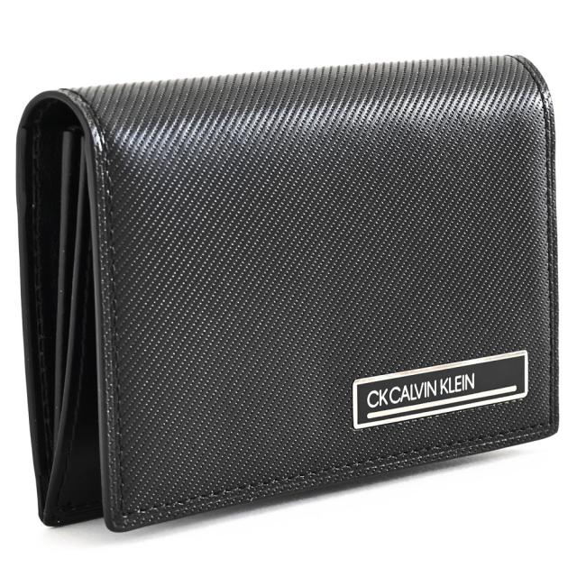 カルバンクライン 名刺入れ カードケース 黒(ブラック) CK   817634 メンズ 紳士 ギフト 定番 彼氏 彼女 プレゼント