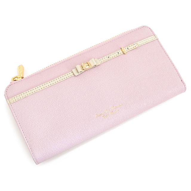 サマンサタバサ 財布 長財布 L字ファスナー ピンク SamanthaThavasaPetitChoice 86732-20 レディース 婦人 ギフト 定番 彼氏 彼女 プレゼント
