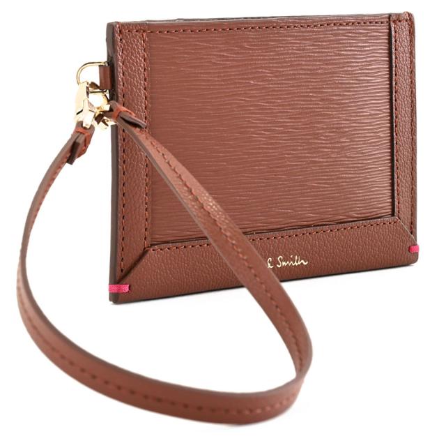 ポールスミス パスケース 定期入れ キャメル Paul Smith bpw360-75 レディース 婦人 ギフト 定番 彼氏 彼女 プレゼント
