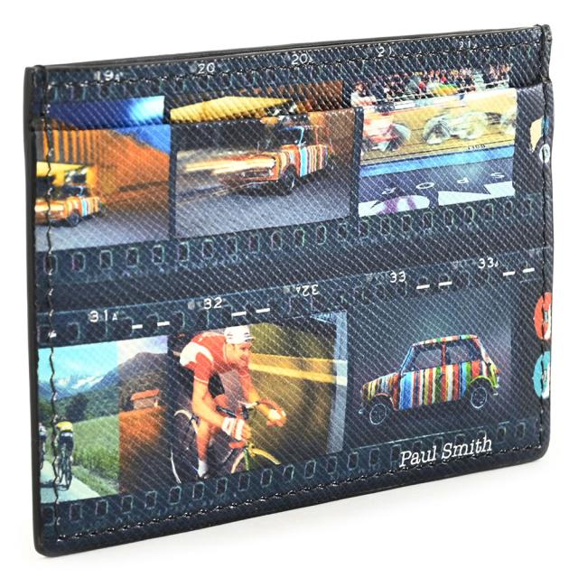 ポールスミス パスケース 定期入れ 黒(ブラック) Paul Smith psq001-10 メンズ 紳士 ギフト 定番 彼氏 彼女 プレゼント