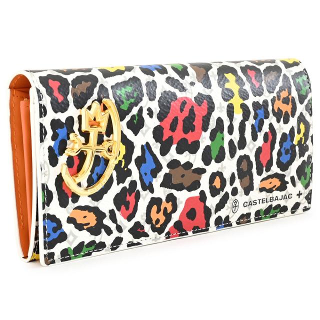 カステルバジャック 財布 長財布  白(ホワイト) CASTELBAJAC 029614 メンズ 紳士 ギフト 定番 彼氏 彼女 プレゼント