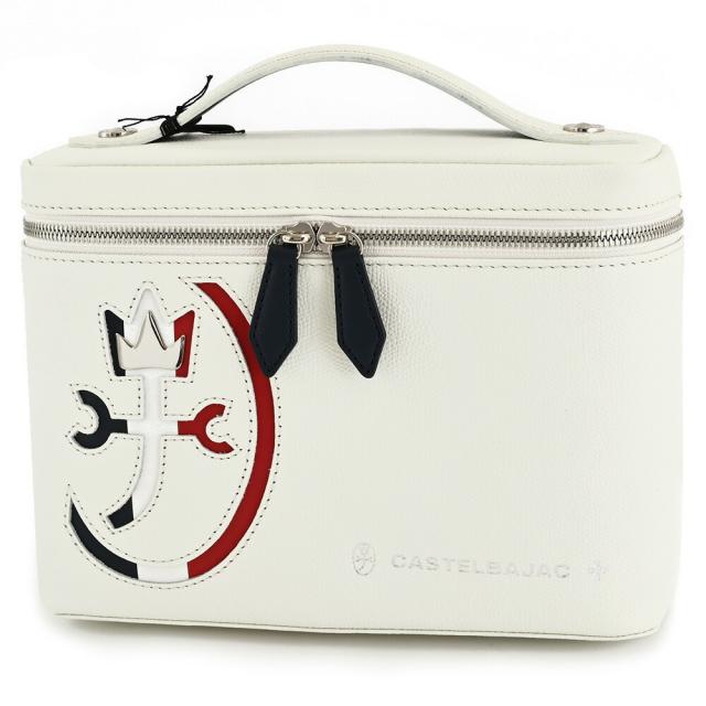 カステルバジャック バッグ バニティバッグ バニティポーチ 白(ホワイト) CASTELBAJAC 032213 メンズ レディース 紳士 婦人 ギフト 定番 彼氏 彼女 プレゼント