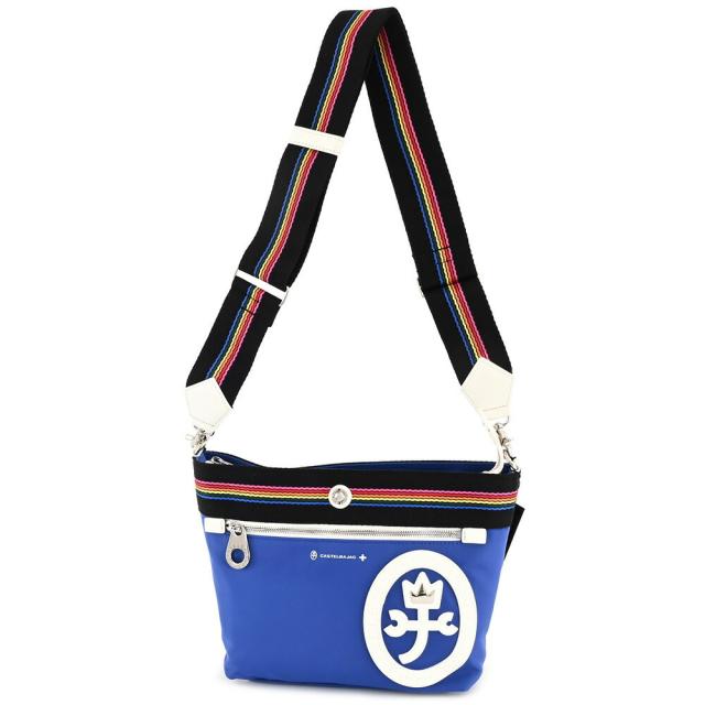 カステルバジャック バッグ ショルダーバッグ 青(ブルー) CASTELBAJAC 056151 メンズ レディース 紳士 婦人 ギフト 定番 彼氏 彼女 プレゼント