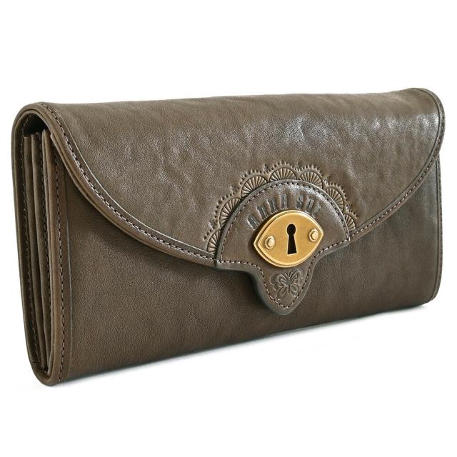 展示品箱なし アナスイ 財布 長財布 濃茶(ダークブラウン) ANNASUI 317421-56 レディース 婦人