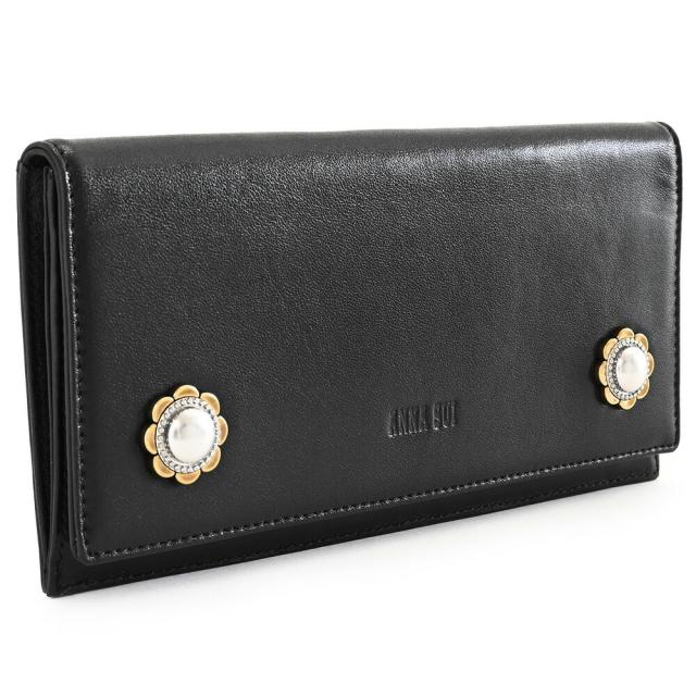 展示品箱なし アナスイ 財布 長財布 黒(ブラック) ANNA SUI 317451-10 b レディース 婦人