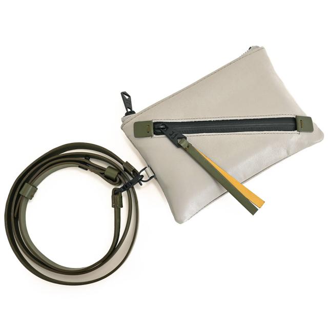 ポールスミス 財布 小銭入れ ケース ミニポーチ ベルト付き 灰(グレー) Paul Smith bps611-13 メンズ 紳士 ギフト 定番 彼氏 彼女 プレゼント