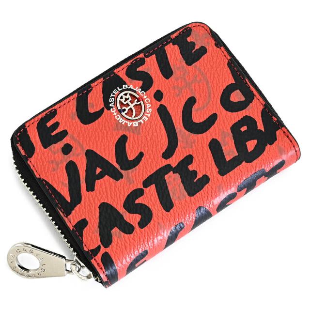 カステルバジャック キーケース ラウンドファスナー 赤(レッド) CASTELBAJAC 062601 メンズ 紳士 ギフト 定番 彼氏 彼女 プレゼント