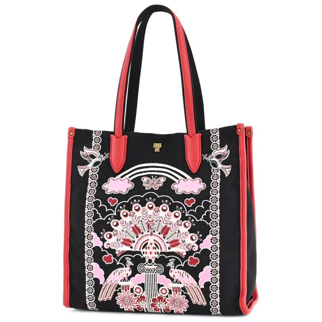 アナスイ バッグ トートバッグ 赤(レッド) ANNA SUI 317040-30 レディース 婦人 ギフト 定番 彼氏 彼女 プレゼント