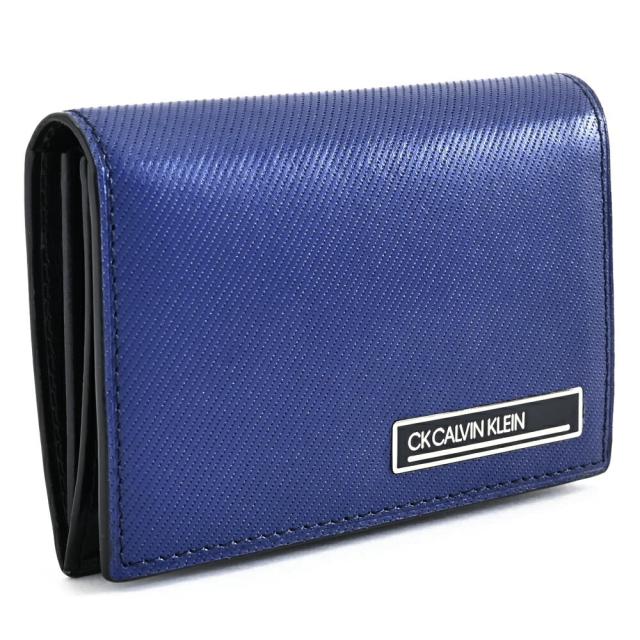 カルバンクライン 名刺入れ カードケース 紺(ネイビー) CK   817634 メンズ 紳士 ギフト 定番 彼氏 彼女 プレゼント