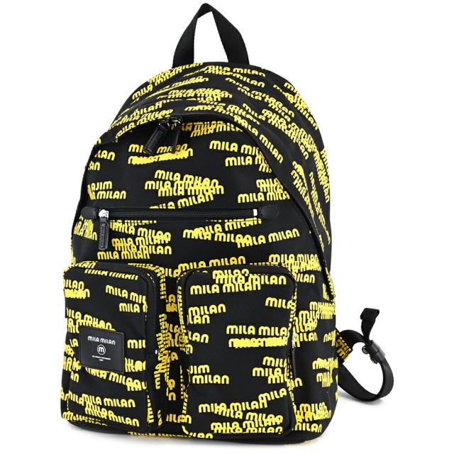 ミラミラン バッグ リュックサック 黄色(イエロー) MILA MILAN 258722 レディース 婦人 ギフト 定番 彼氏 彼女 プレゼント