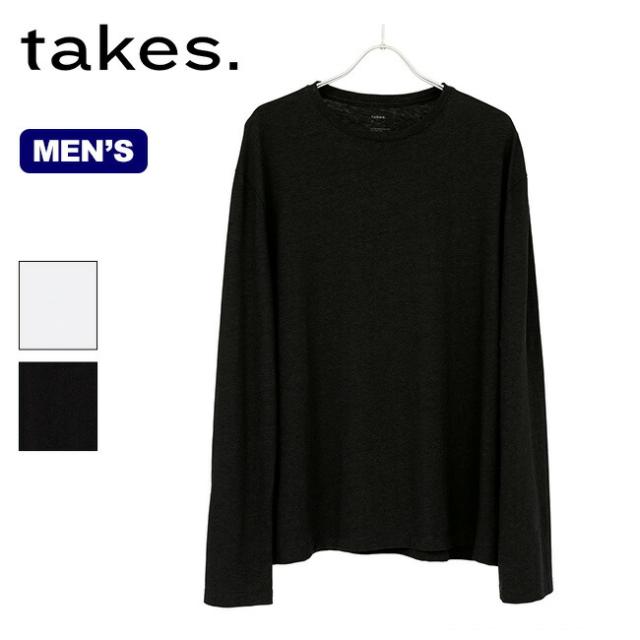 takes. テイクス メンズロングスリーブTee