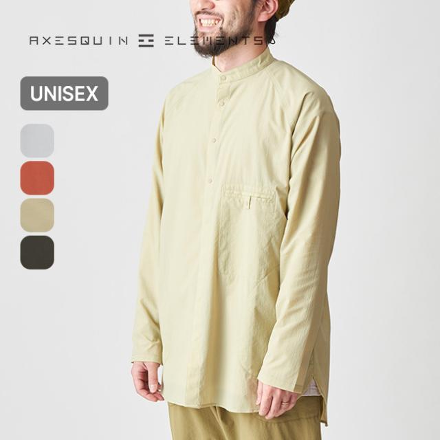 AXESQUIN ELEMENTS アクシーズクインエレメンツ 軽くて涼しいロングシャツ