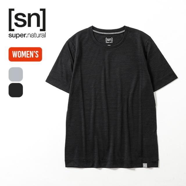 super.natural スーパーナチュラル JP140プレーンボディショートスリーブTシャツ【ウィメンズ】