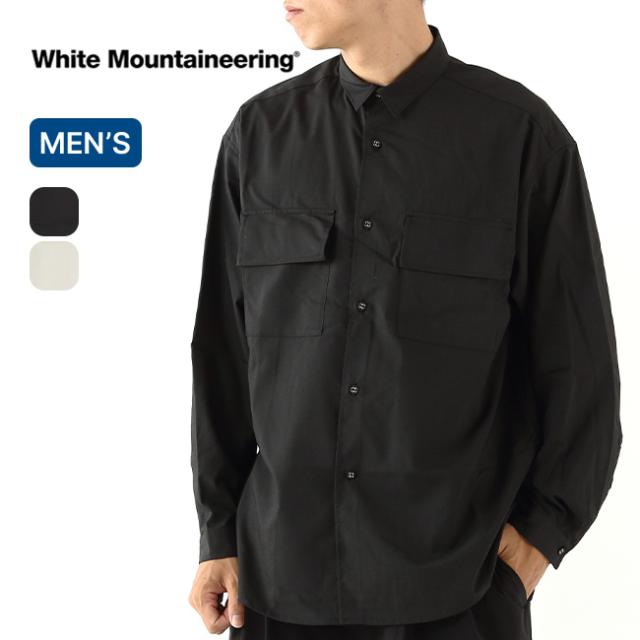 White Mountaineering ホワイトマウンテニアリング レギュラーカラーシャツ