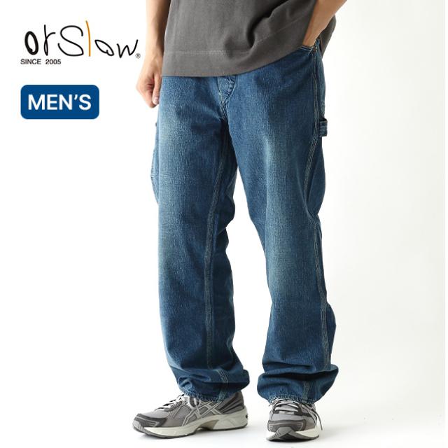 orslow オアスロウ デニムペインターパンツユーズドウォッシュ 01-5120-95
