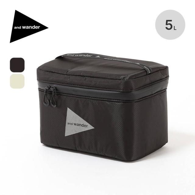 and wander アンドワンダー シルソフトクーラースモール 5745987273