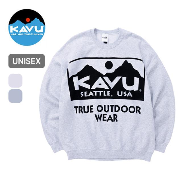 KAVU カブー ビッグロゴスウェット 19822334