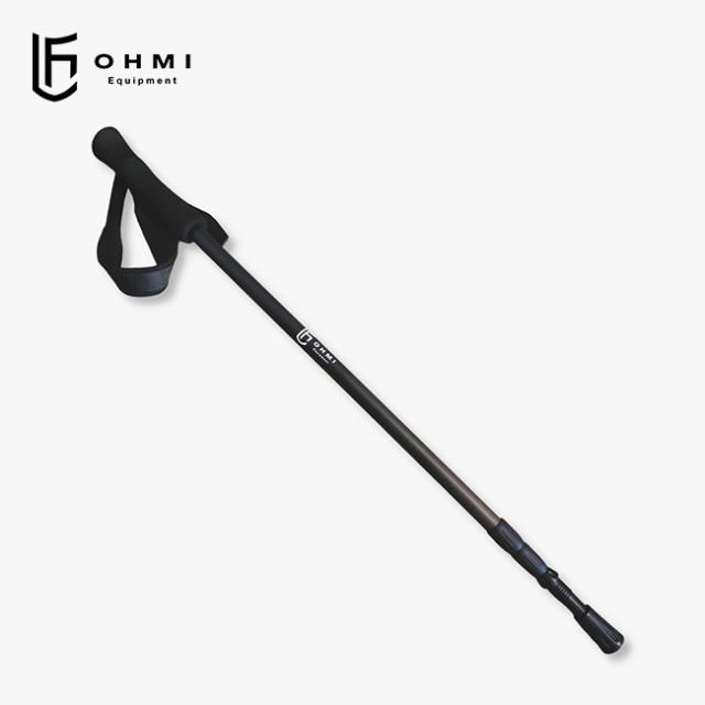 OHMI Equipment オウミエクイップメント カーボンファイバートレッキングポール(1本)