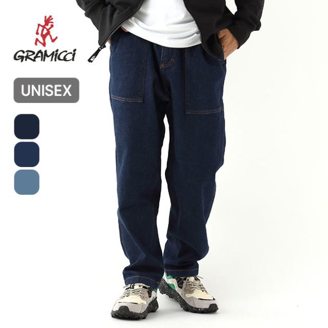 GRAMICCI グラミチ ストレッチデニムルーズテーパードリッジパンツ ユニセックス G5SU-P083