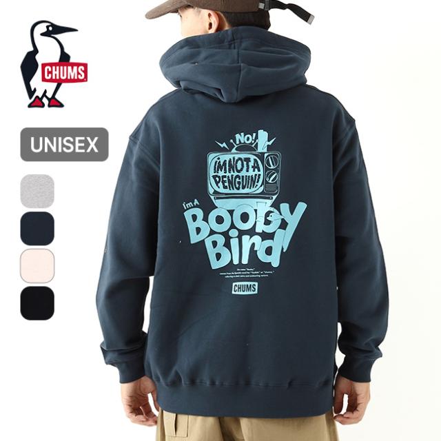CHUMS チャムス オーバーサイズアイムノットアペンギンP/Oパーカー